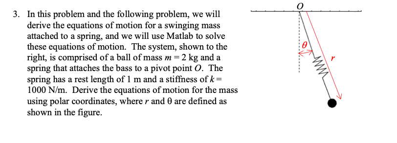 Solved o 3. In this problem and the following problem, we | Chegg.com