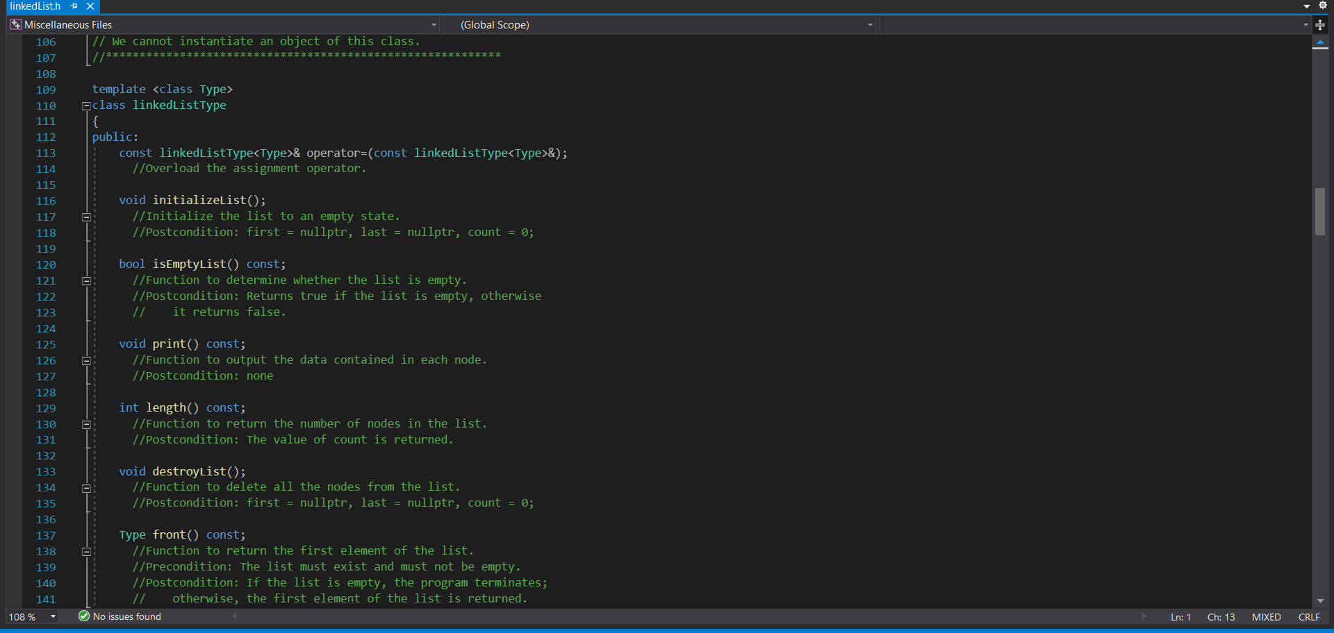 Extend The Class Linkedlisttype By Adding The 