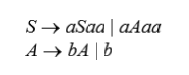 Solved Using set notation, describe the language generated | Chegg.com