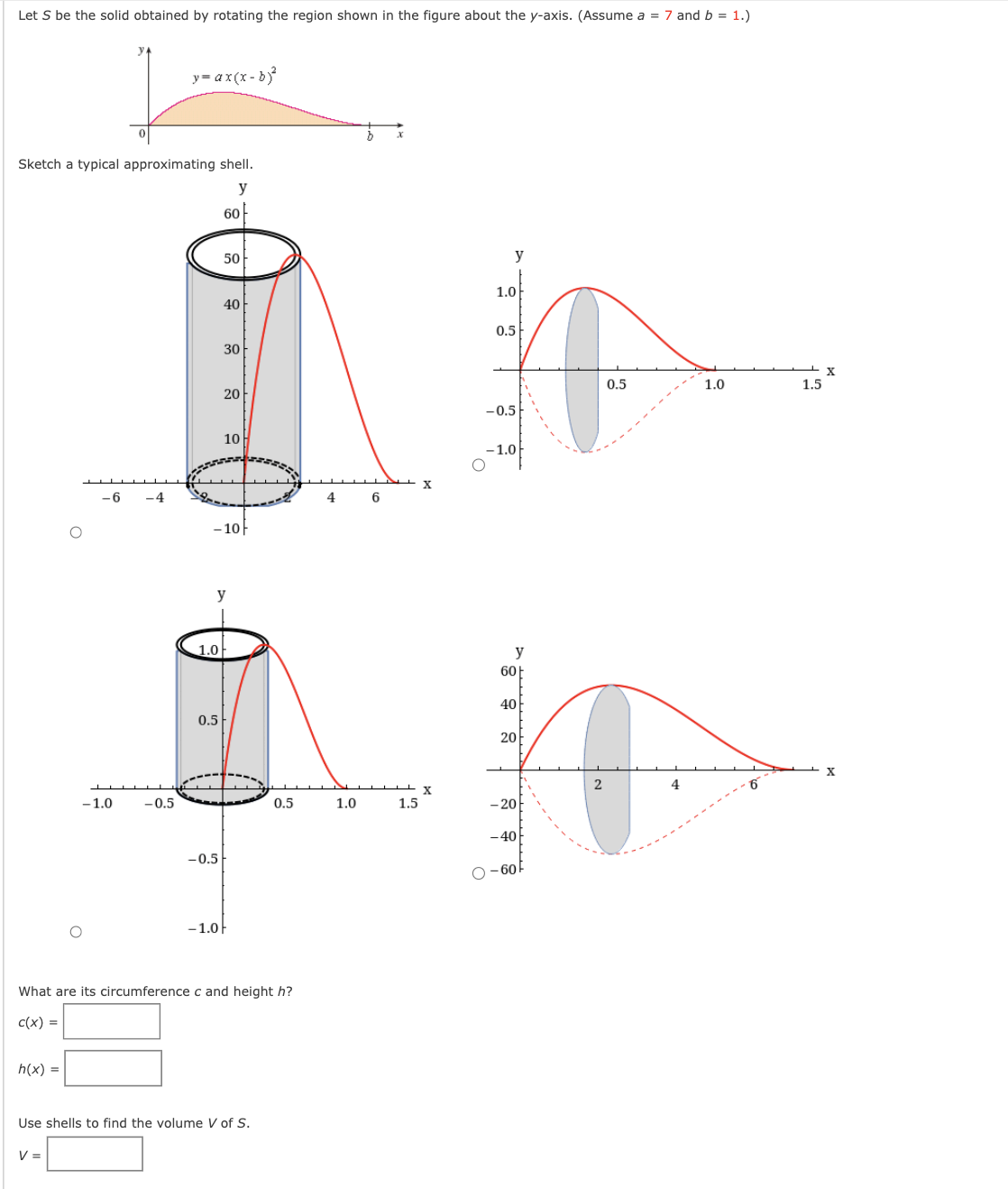 [Solved]: Let S be the solid obtained by rotating the region