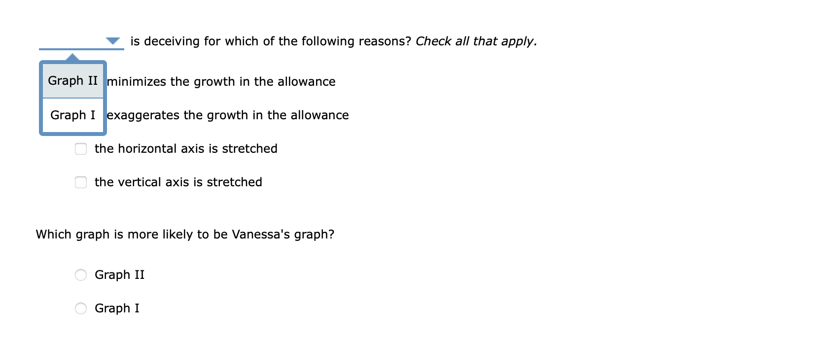Solved 12.5 Aplia Assignment 2. Graphical Deception Graphs | Chegg.com