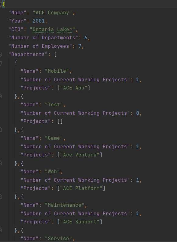 Solved I'm trying to learn JSON in java right now and I need | Chegg.com