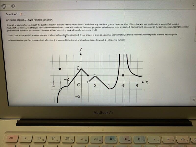 Solved Question 1 NO CALCULATOR IS ALLOWED FOR THIS QUESTION | Chegg.com