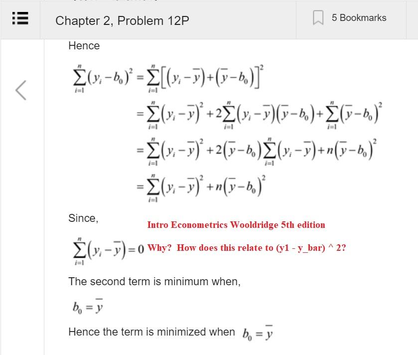 Solved Chapter 2, Problem 12P 5 Bookmarks Hence