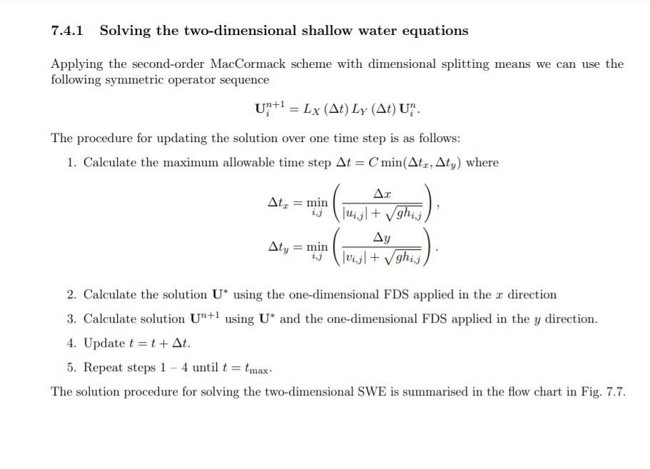 Develop a solution scheme based on the finite | Chegg.com