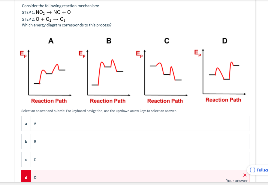 Solved Consider the following reaction mechanism: STEP 1: | Chegg.com