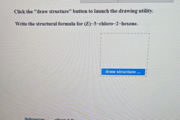 Solved Click the "draw structure" button to launch the | Chegg.com