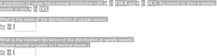 Solved A population of values has a normal distribution with | Chegg.com