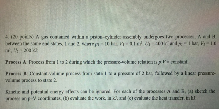 Solved Can you show me how to do this problem using delta U | Chegg.com