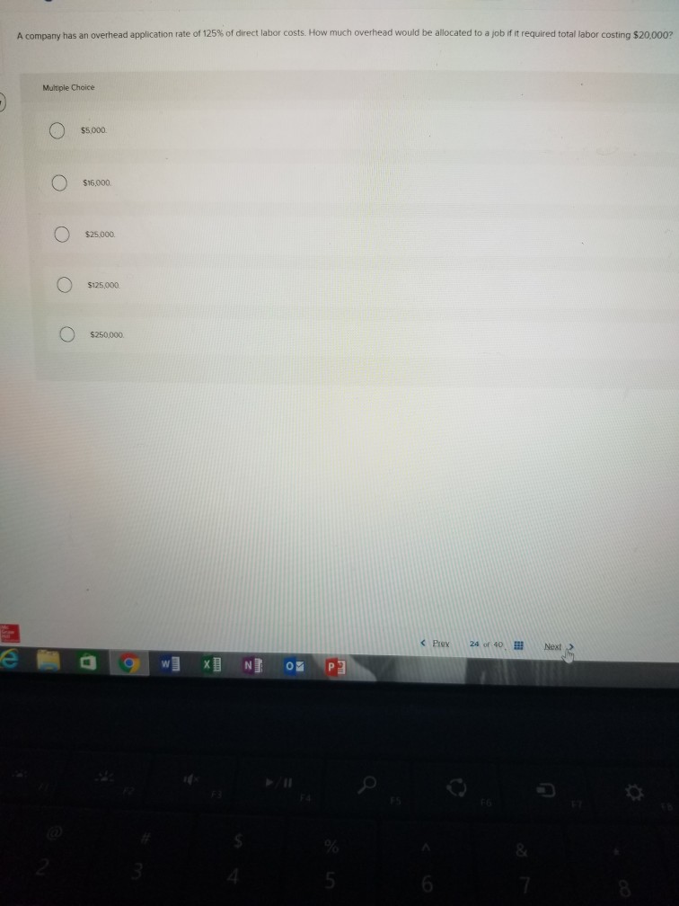 Solved A company that makes which of the following types of | Chegg.com