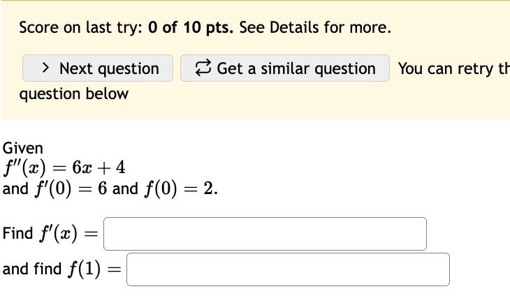 Solved Consider the function f(x) whose second derivative is | Chegg.com