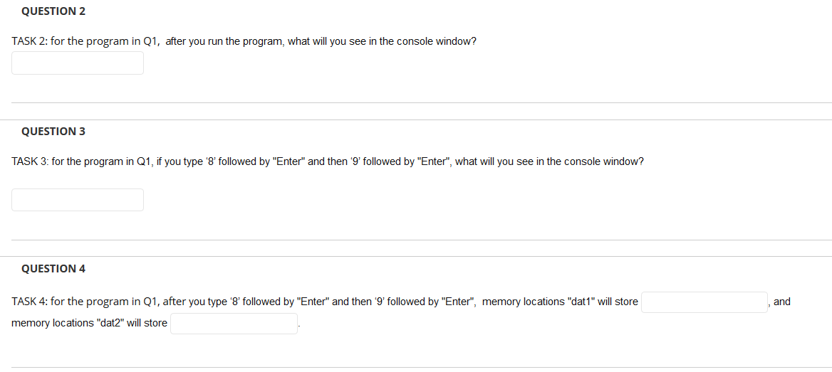 . data dat1: .word 7 dat2: .word 4 .text main: addi | Chegg.com