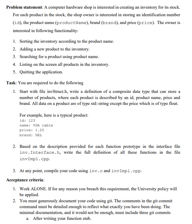 Solved Problem statement: A computer hardware shop is | Chegg.com