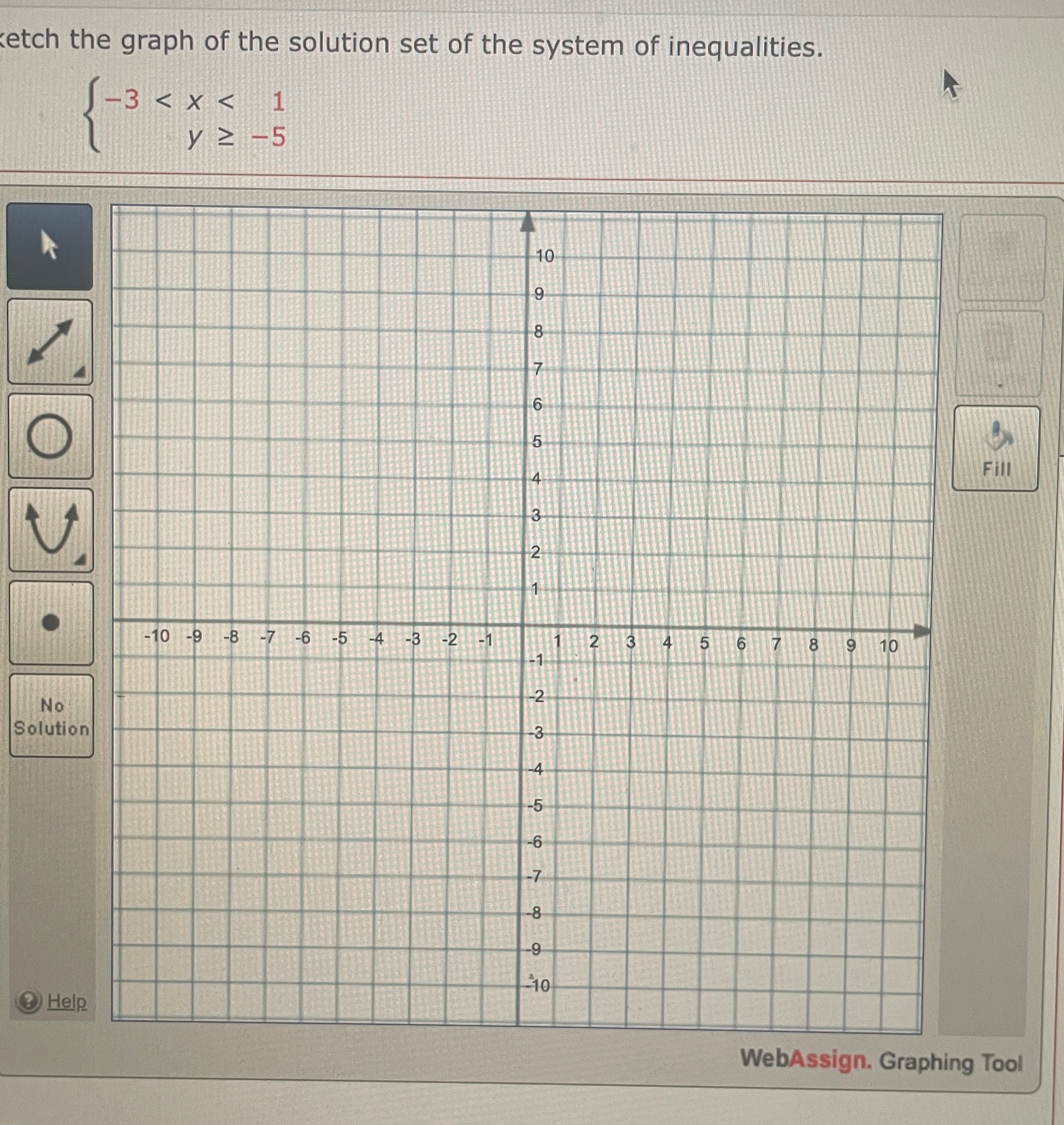 Solved etch the graph of the solution set of the system of | Chegg.com