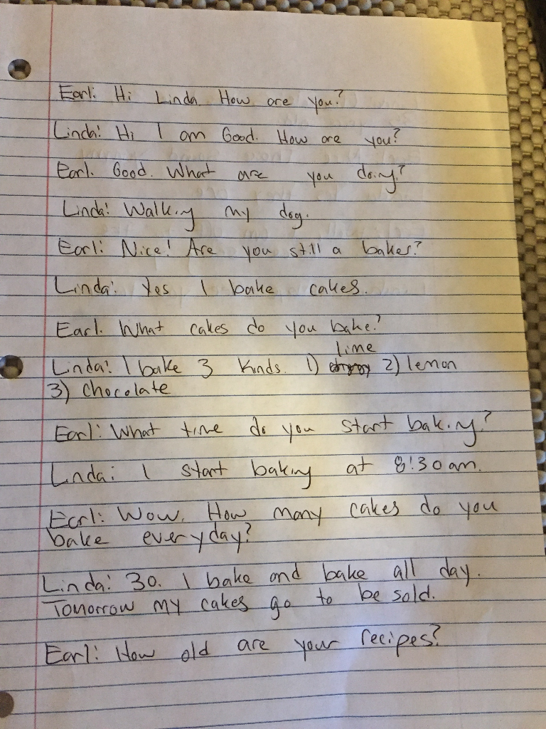 I have made a script and need to translate the | Chegg.com