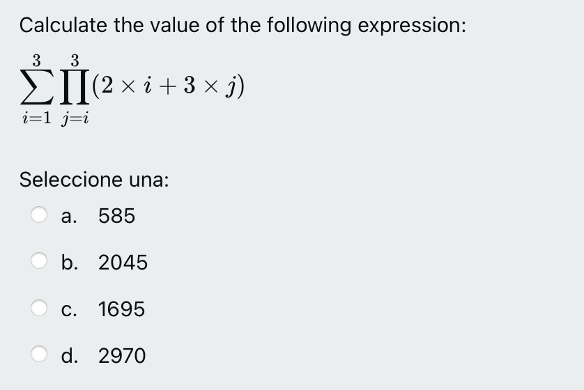Solved Calculate the value of the following expression: 3 3 | Chegg.com