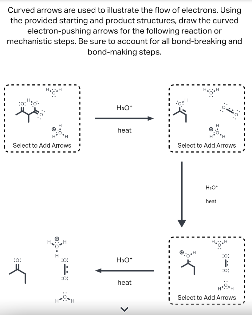 Solved Curved arrows are used to illustrate the flow of | Chegg.com