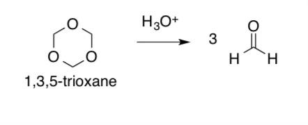 Solved Show mechanism for how formaldehyde was made from 1, | Chegg.com