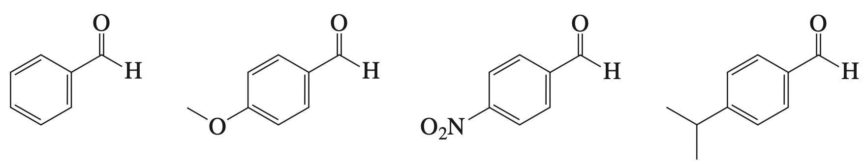 Solved Rank The Following Compounds From Most Reactive To