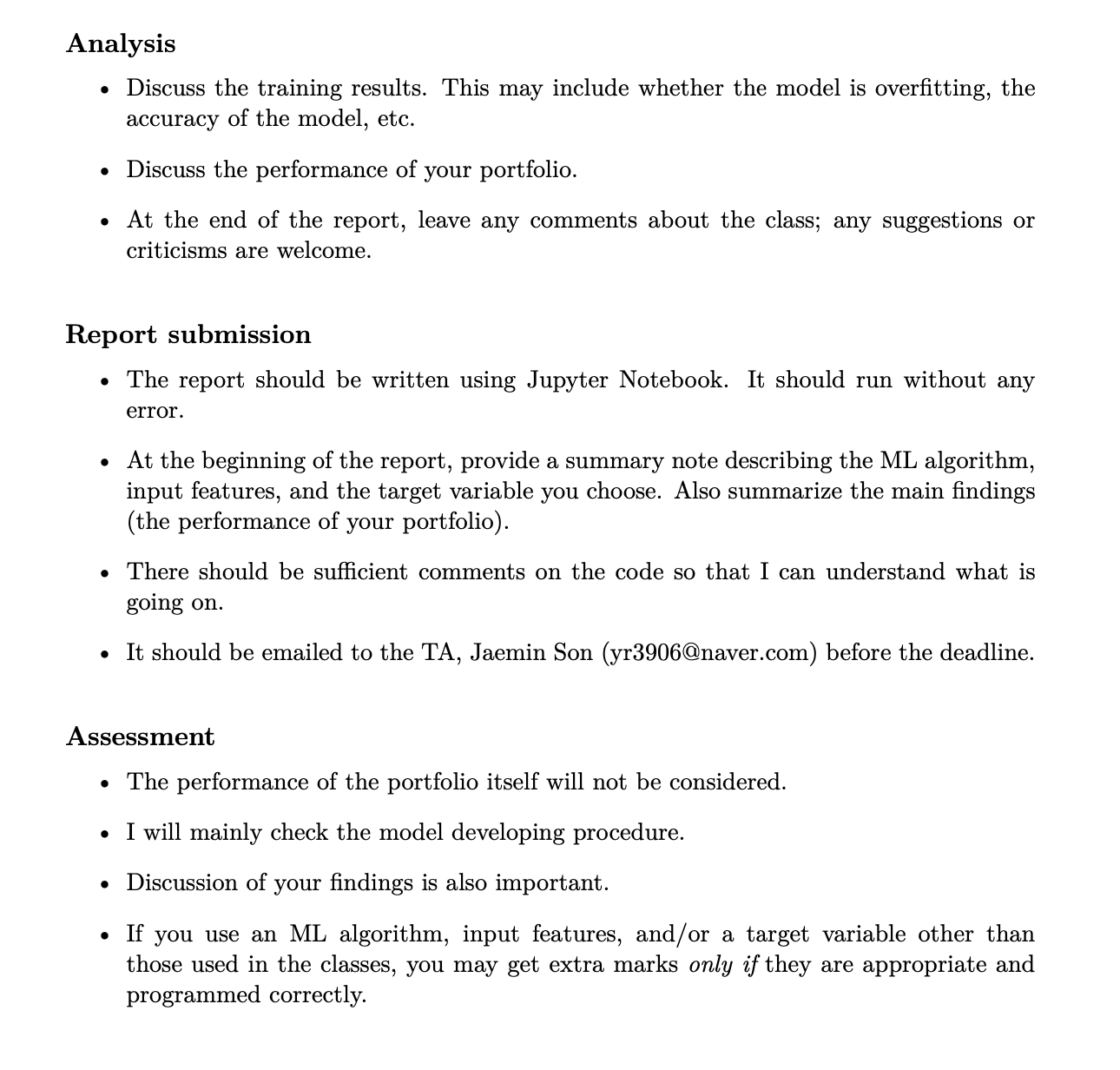 Solved Analysis - Discuss the training results. This may | Chegg.com