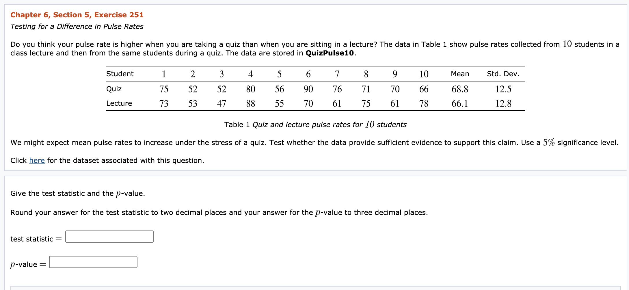 Solved Chapter 6 Section 5 Exercise 251 Testing For A 9254