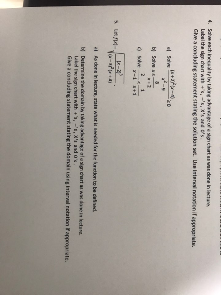 Solved 2. Create a rational function f(x) in reduced | Chegg.com