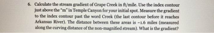 What type of stream drainage pattern is present on | Chegg.com