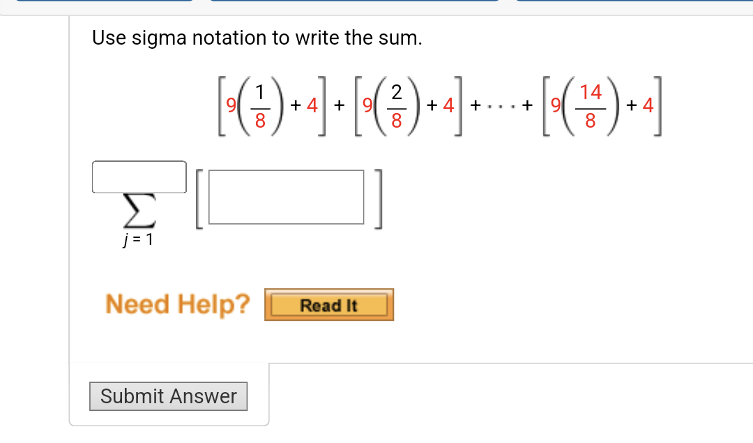 Solved Use sigma notation to write the sum. | Chegg.com