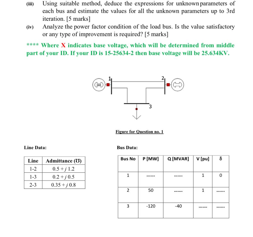 Solved (iii) Using suitable method, deduce the expressions | Chegg.com