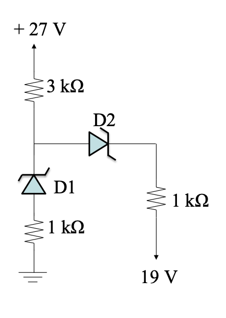 Solved Find the Q- point for the diodes in the circuits | Chegg.com