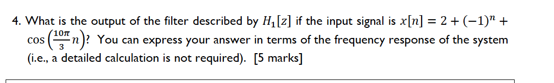 Part C - Spectral representation of DT signals | Chegg.com