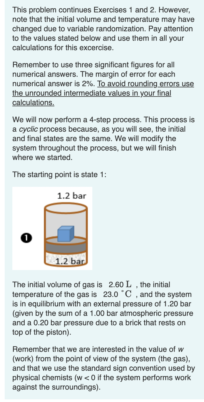 Solved This problem continues Exercises 1 and 2. However, | Chegg.com