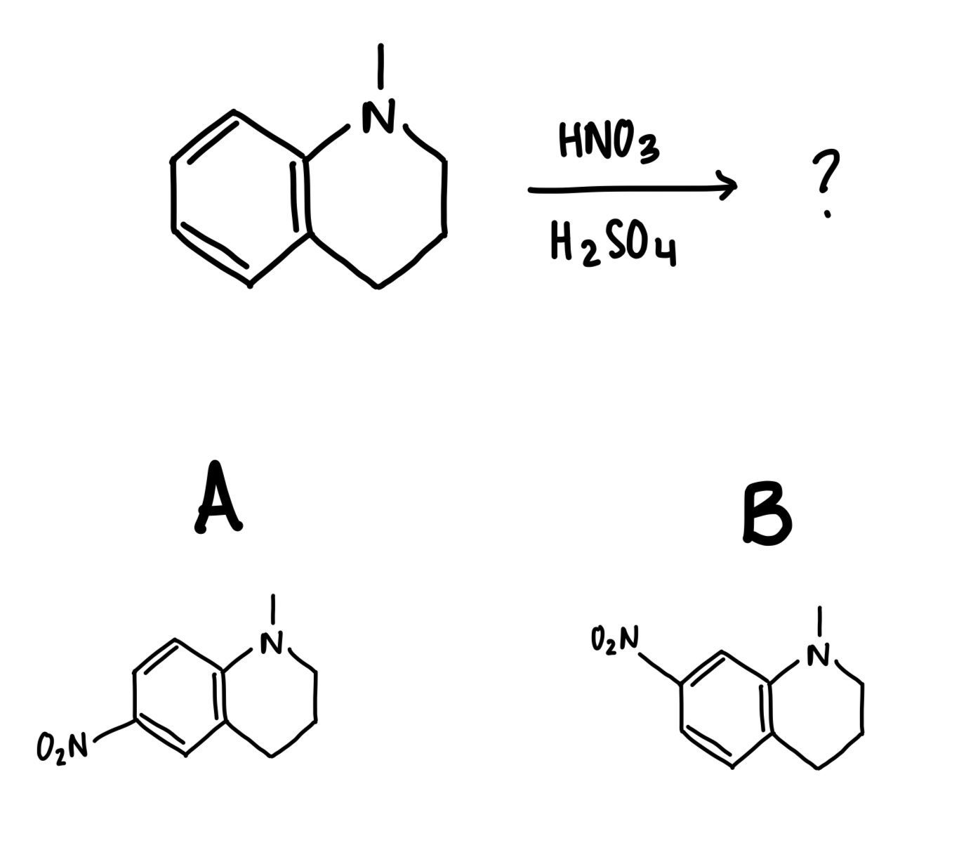 Solved What is the correct product for the electrophilic | Chegg.com