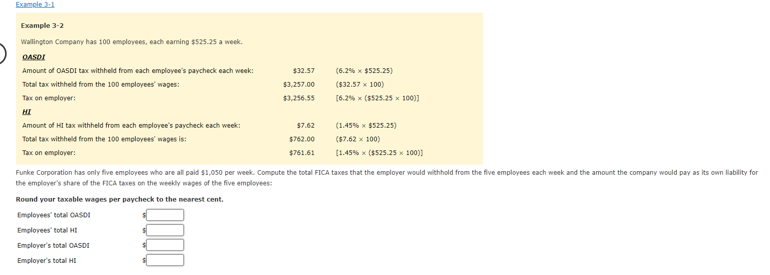 Solved Example 3-1 Example 3-2 Wallington Company has 100 | Chegg.com Solved Example 3-1 Example 3-2 Wallington Company has 100 | Chegg.com