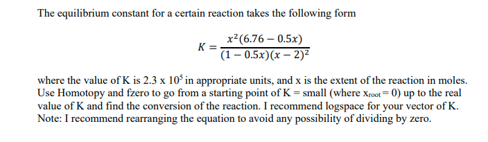 fzero is a matlab command that simply finds the roots | Chegg.com