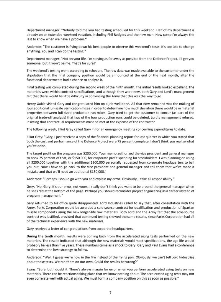 Solved The Defence Project "This is impossible! Just totally | Chegg.com