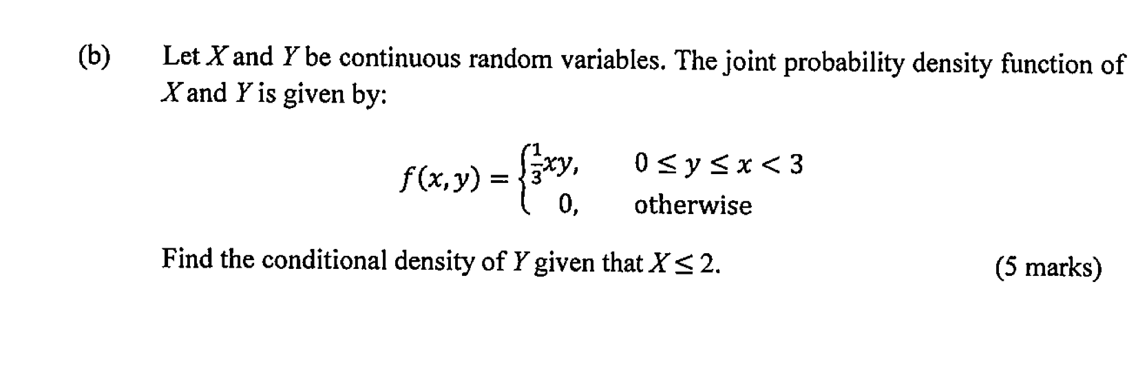 Solved Need written working on paperTo find conditional | Chegg.com