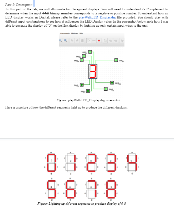 Solved Part-2: Description In this part of the lab, we will | Chegg.com