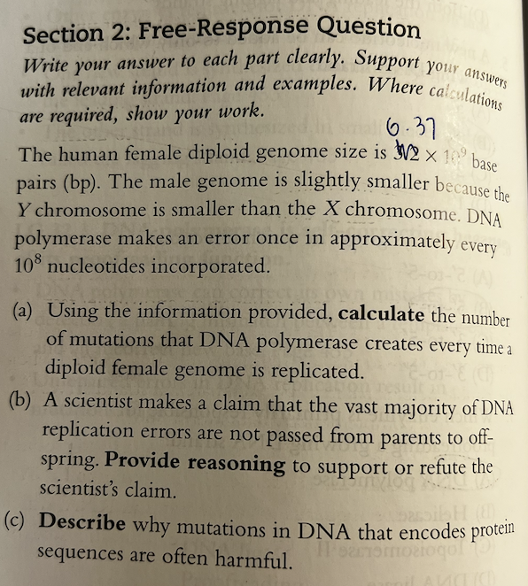 Solved Section 2: Free-Response Question Write your answer | Chegg.com