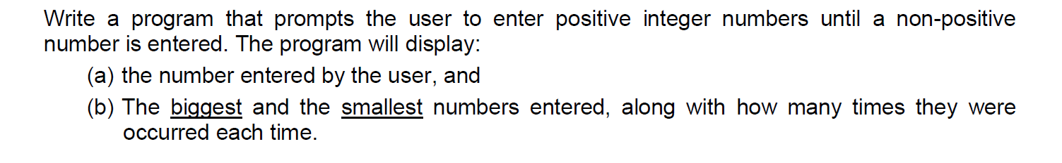 Solved Write a program that prompts the user to enter | Chegg.com