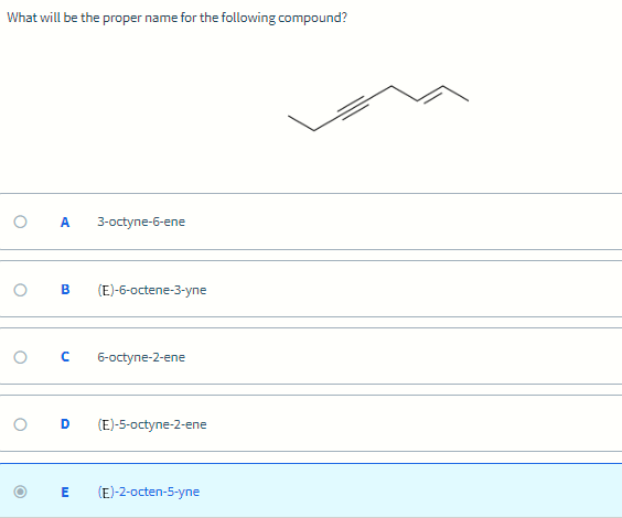 Solved What will be the proper name for the following | Chegg.com