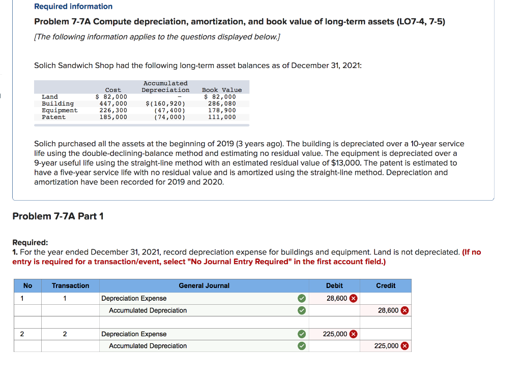 Solved Required information Problem 7-7A Compute | Chegg.com