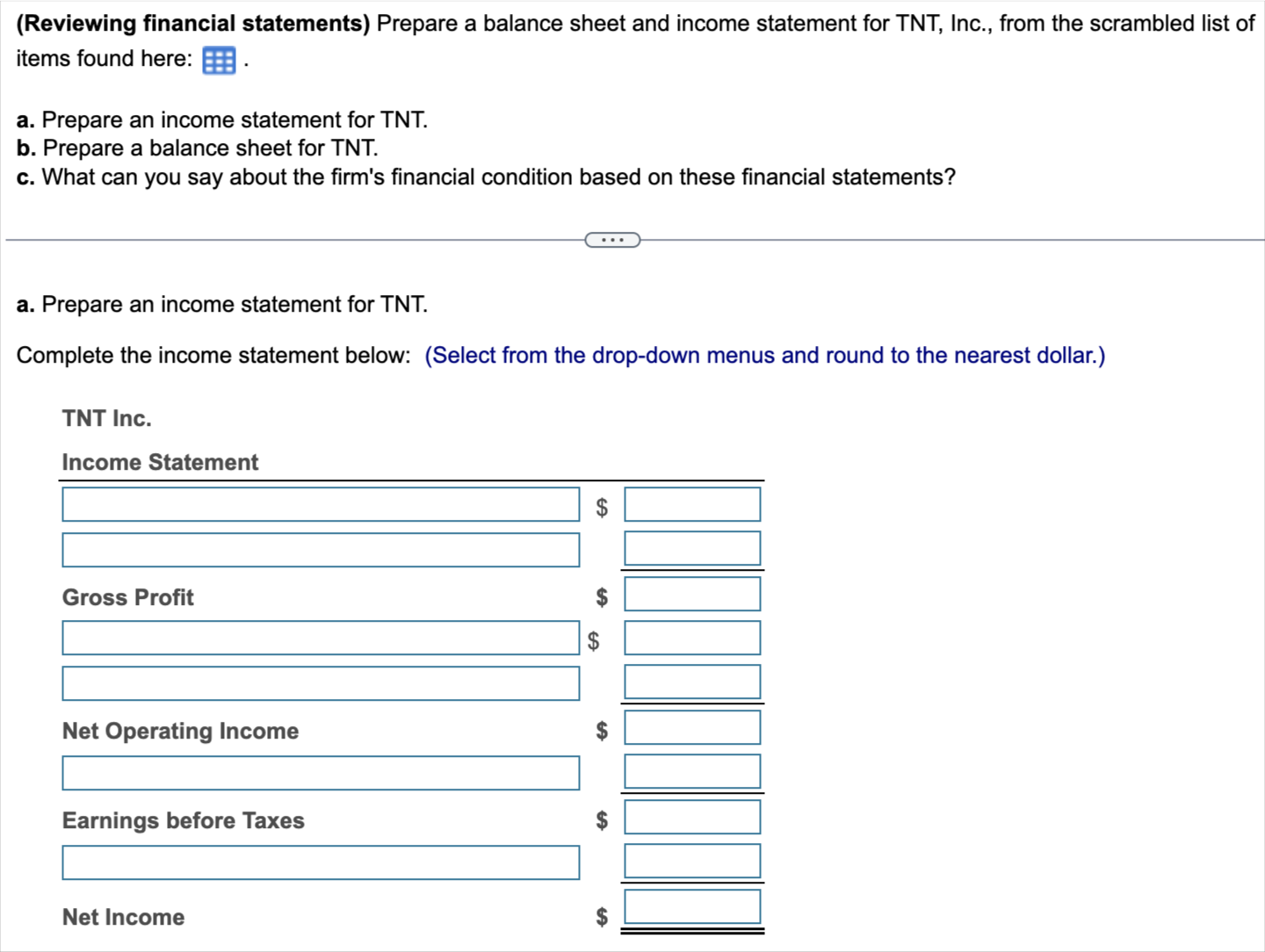solved-reviewing-financial-statements-prepare-a-balance-chegg