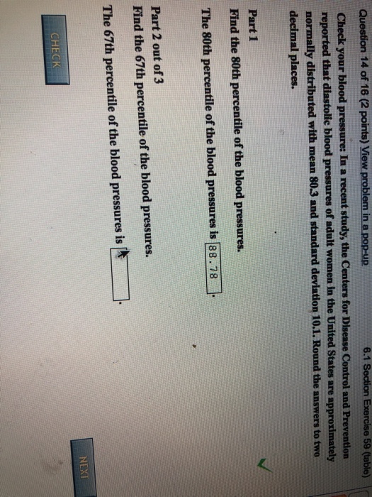 Solved Question 14 of 16 (2 points) View problem in a pop-up | Chegg.com