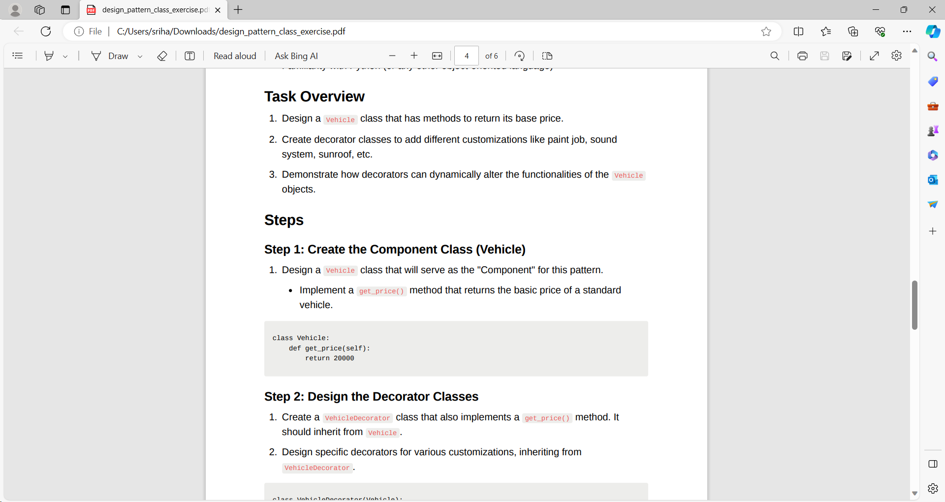 please write correct answer?Challenge Implement a way | Chegg.com