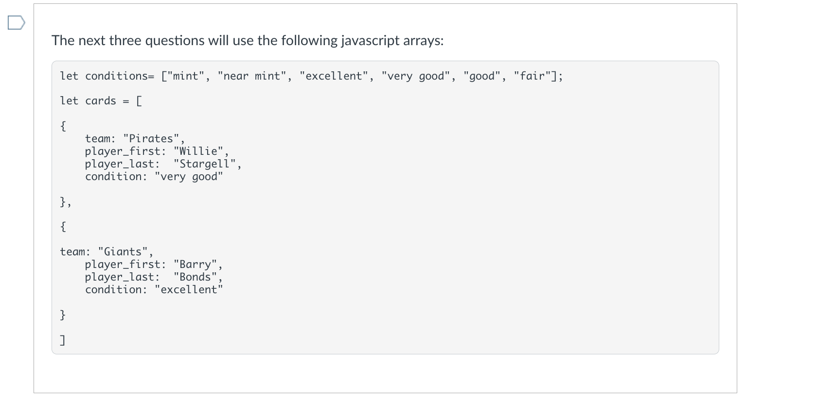Solved 1-How would you iterate and print the 'keys' of the | Chegg.com