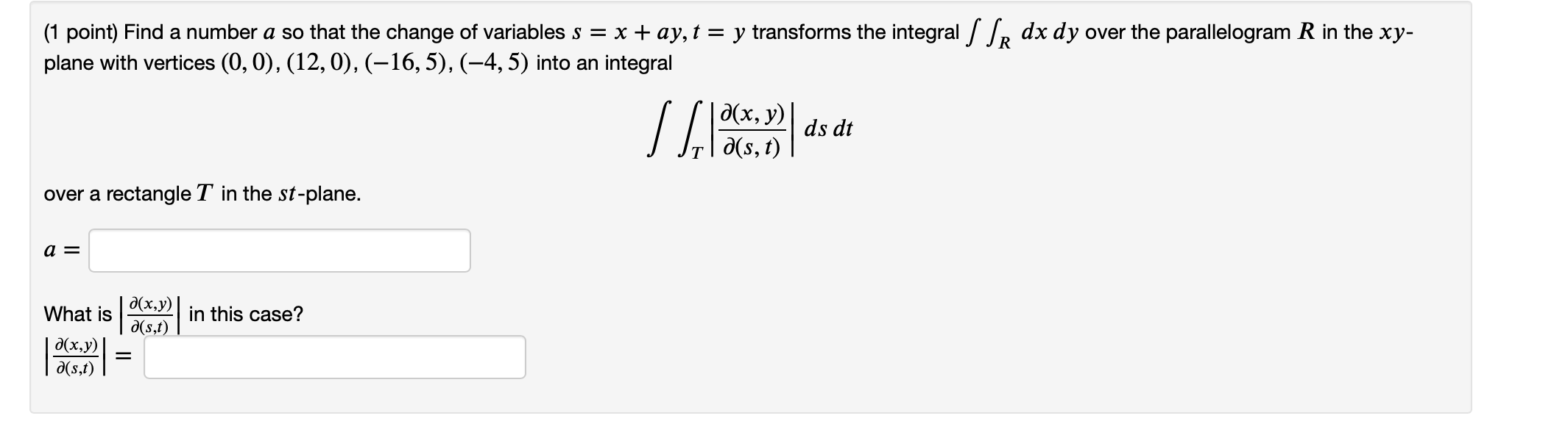 solved-1-point-find-a-number-a-so-that-the-change-of-chegg