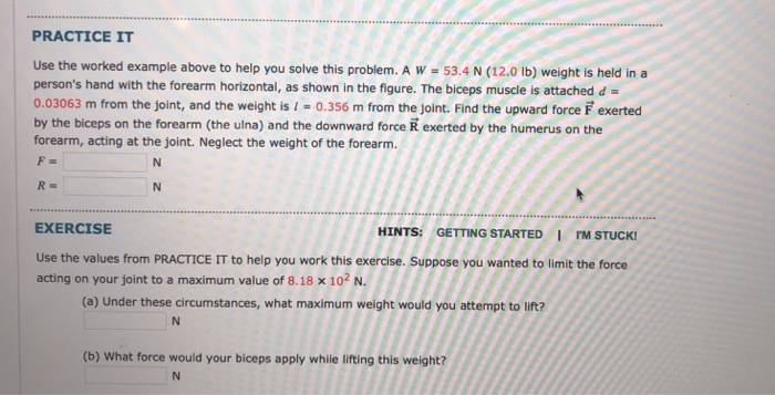 Solved PRACTICE IT Use the worked example above to help you | Chegg.com