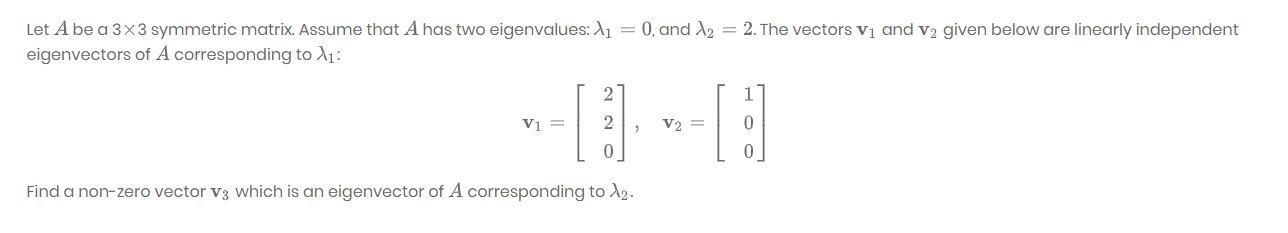 Solved 12.2.a. Missing eigenvector 1 0.0/20.0 points | Chegg.com