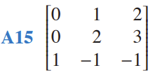 Solved For Problems A6–A15, find all eigenvalues of the | Chegg.com